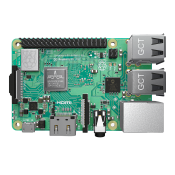 Raspberry Pi 3rd Generation B+Microcomputer Development Board 3D model ...