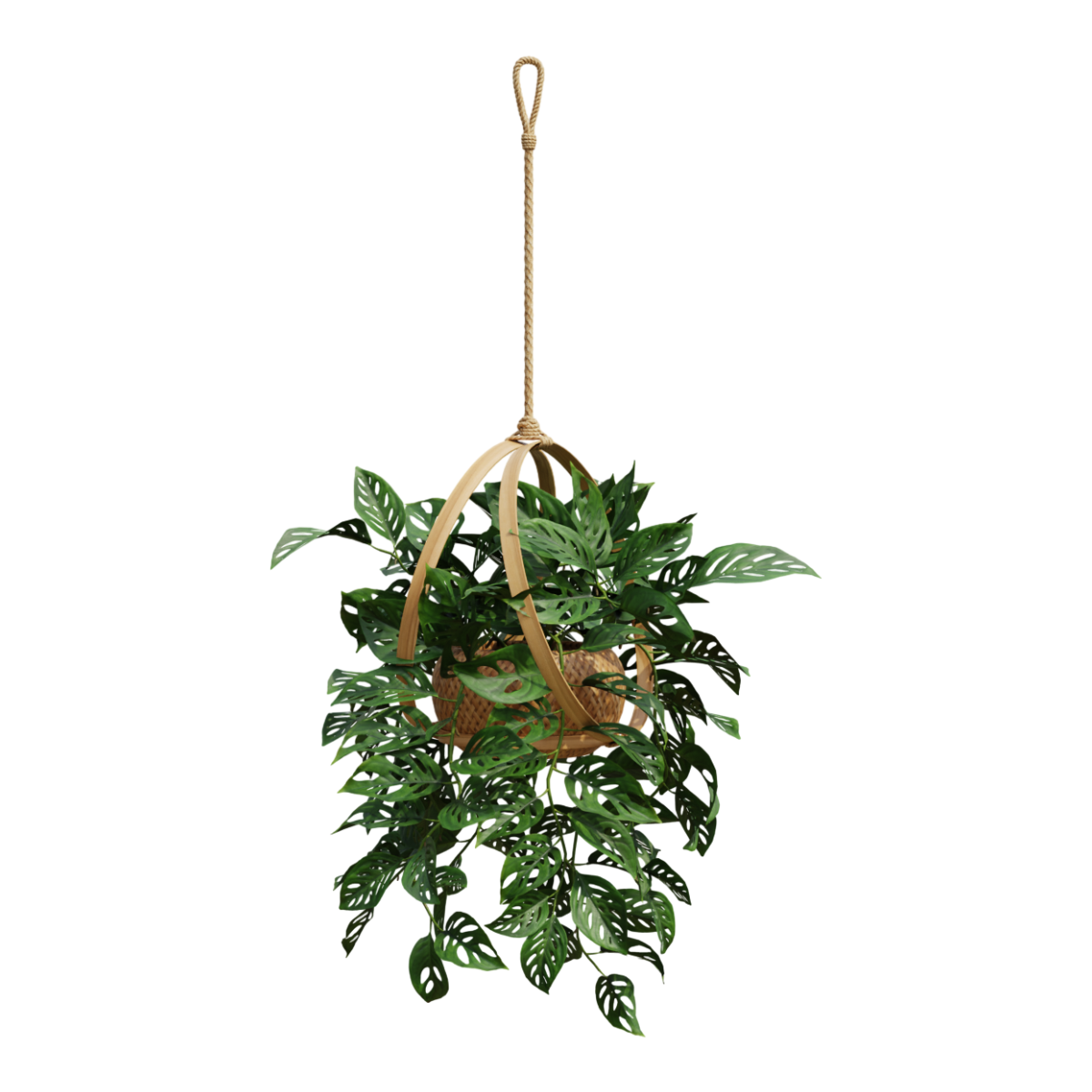 Indoor Decoration Plant Basket Flower Weaving Basket Plant Decoration ...